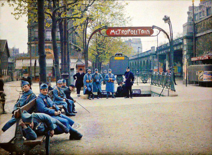 Paris, 1914: Rare Color Photos Show How The Capital Looked 100 Years ...