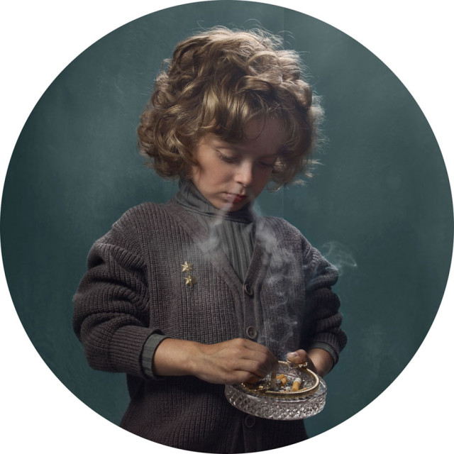 Artist Photographs Smoking Children To Show How Adults Influence Them ...
