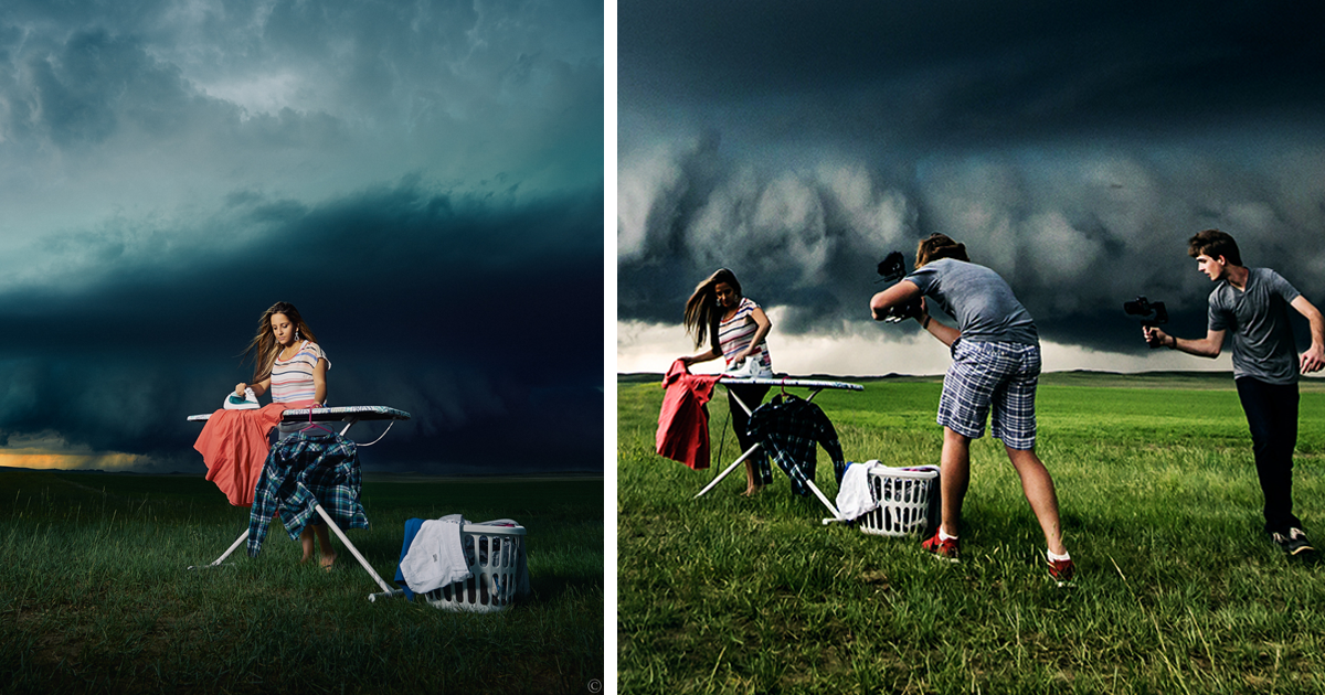 Girlfriend Convinces Photographer To Go Stomchasing And It Was Harder ...