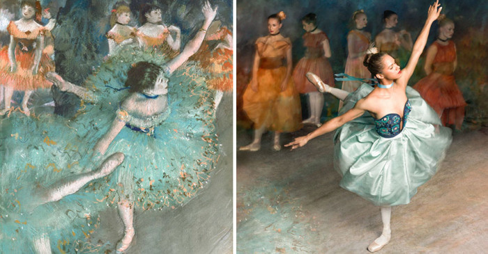 Ballet Dancer Recreates The Paintings Of Edgar Degas | DeMilked