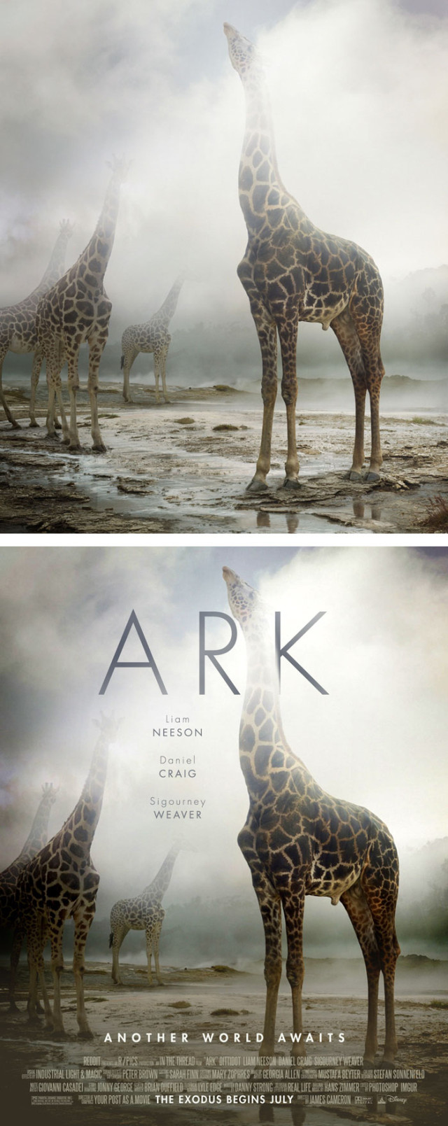 Guy Turns 15 Random Photos Into Movie Posters | DeMilked