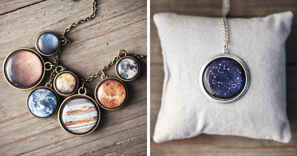 Space Jewelry By Ukrainian Artist Family | DeMilked