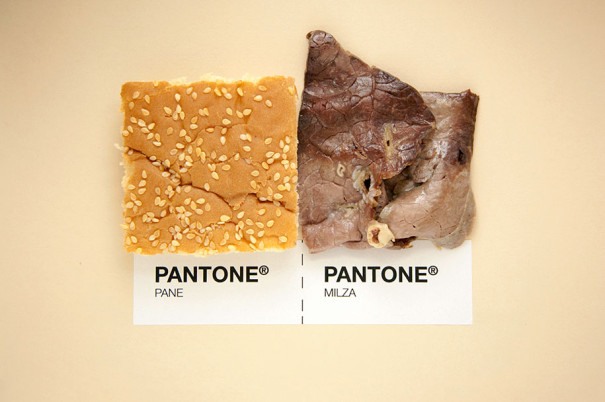 Designers Put Italian Food In Pantone Color System | DeMilked
