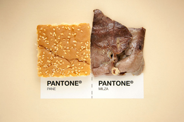 Designers Put Italian Food In Pantone Color System | DeMilked