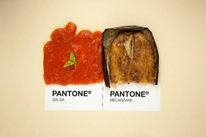 Designers Put Italian Food In Pantone Color System | DeMilked