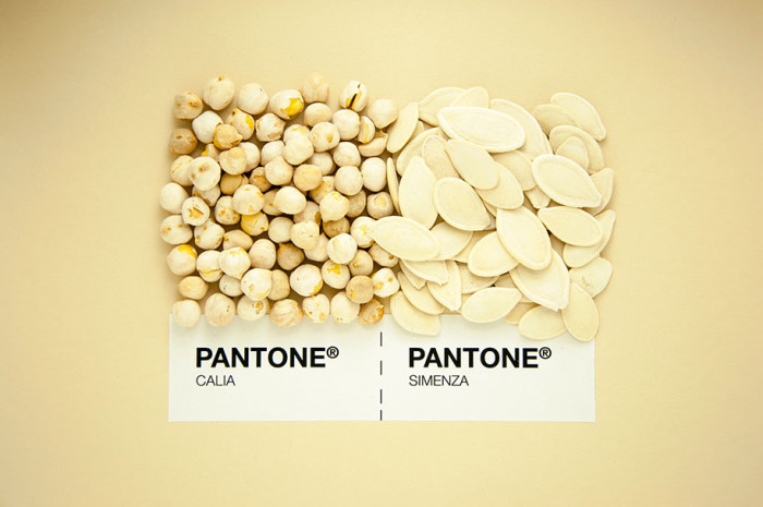Designers Put Italian Food In Pantone Color System | DeMilked