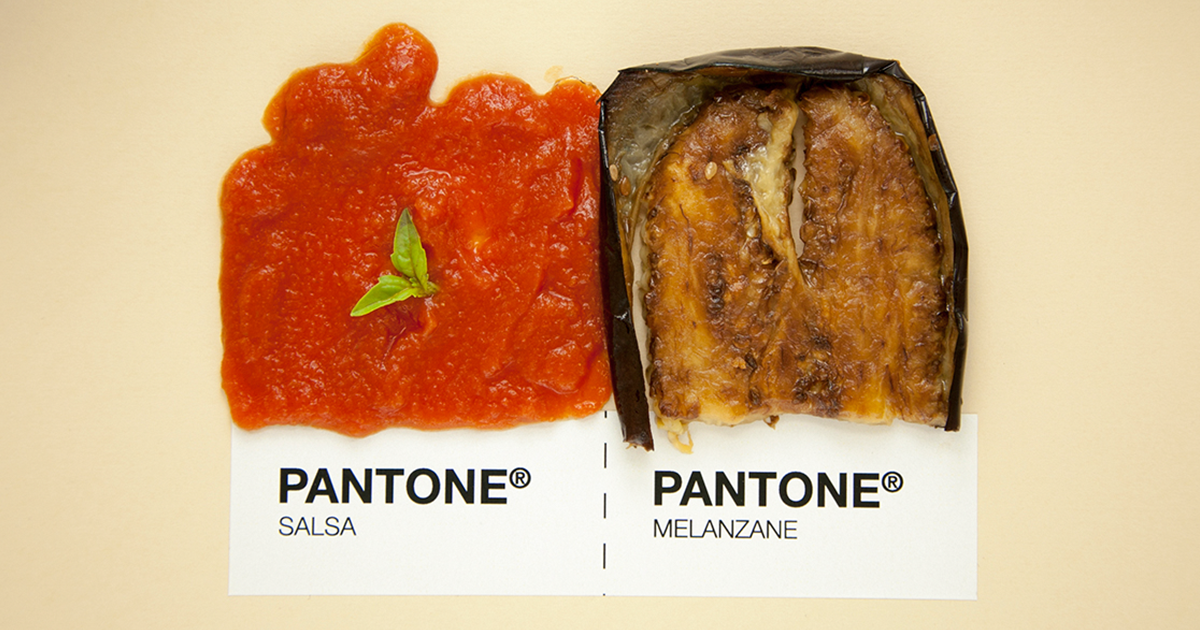 Designers Put Italian Food In Pantone Color System | DeMilked