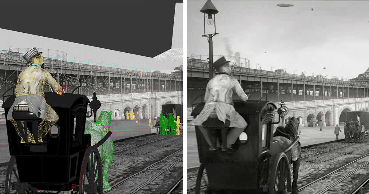 Old Photos Of 1900s America Turned Into Stunning 3D Animation | DeMilked