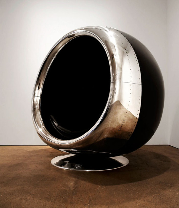 Boeing 737 Jet Engine Recycled Into A Chair | DeMilked