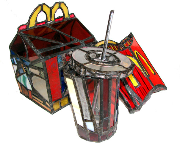 Popular Objects Made Of Church-Like Stained Glass | DeMilked