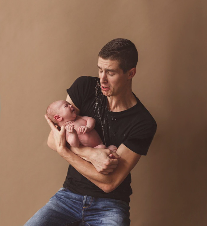 18 Pics Of Babies That Got Over-Excited At Their Photo Shoot | DeMilked
