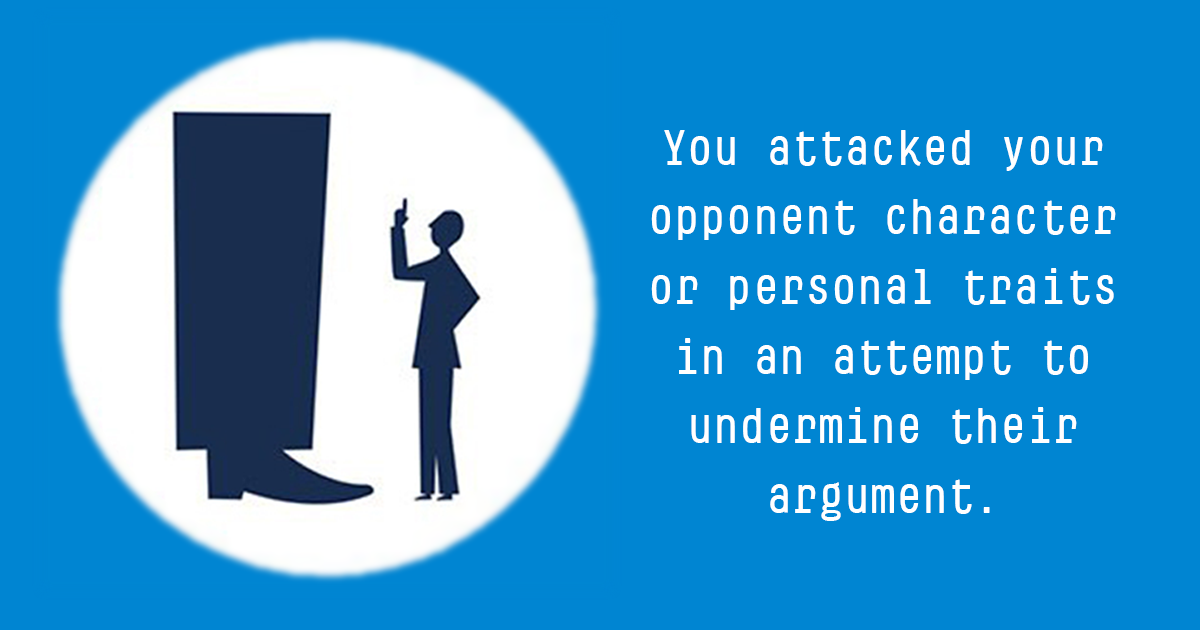 24 Logical Errors That People Do To Win Arguments | DeMilked