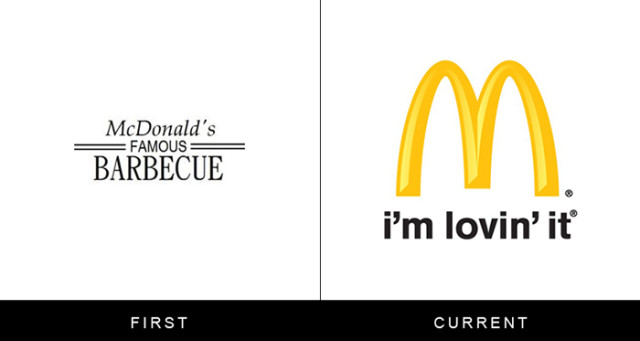 20 First Vs Latest Big Brands Logos | DeMilked