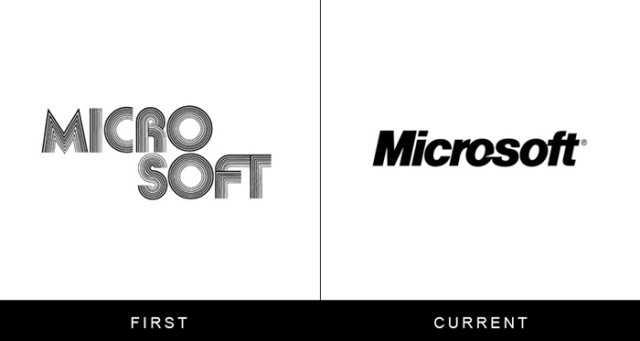20 First Vs Latest Big Brands Logos | DeMilked