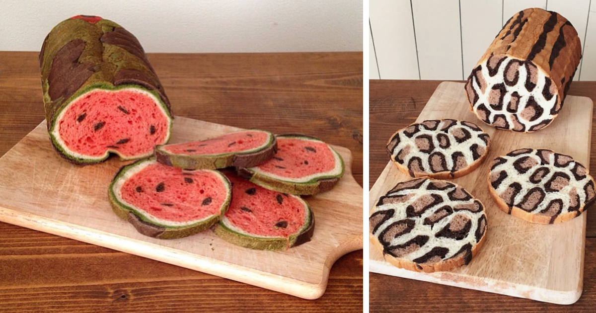 Mom Bakes Bread With Her Son's Drawings Inside Them | DeMilked