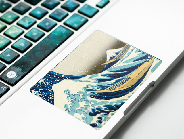 Keyboard Stickers Turn Laptops Into Iconic Paintings | DeMilked