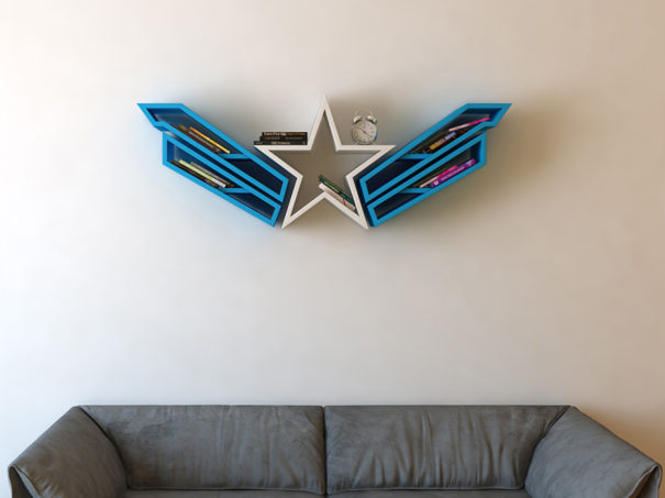 Superhero Bookshelves For Your Super Book Collection | DeMilked