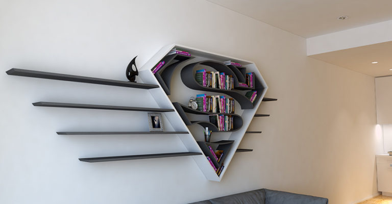 Superhero Bookshelves For Your Super Book Collection | DeMilked