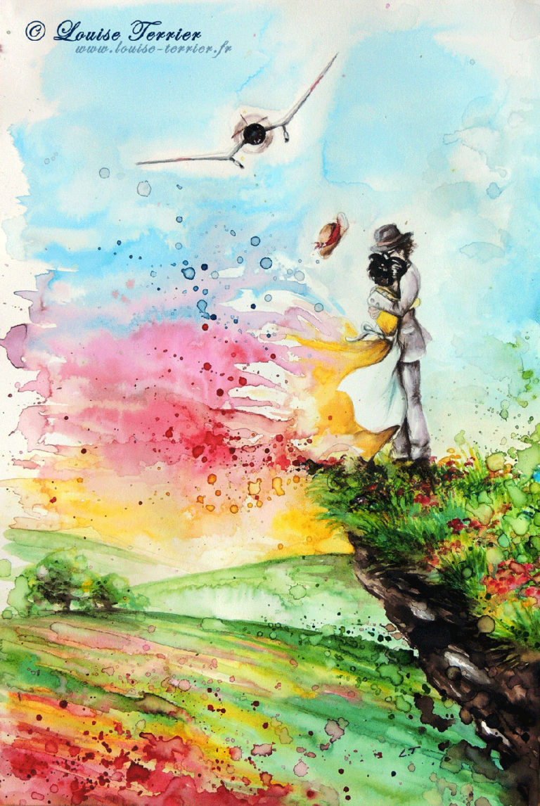 Studio Ghibli Characters Redrawn In Watercolor Paintings | DeMilked