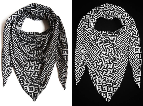 This Anti-Paparazzi Scarf Ruins Photos Made With Flash | DeMilked
