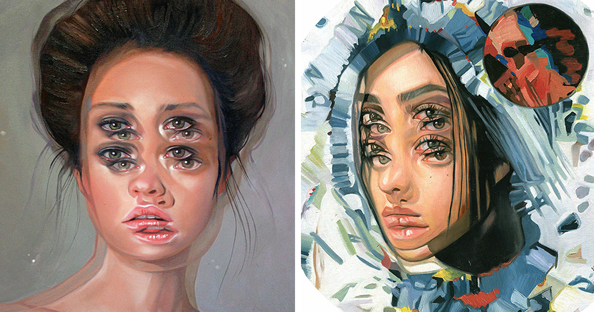 Oil Paintings That Will Make Your Eyes And Brain Hurt | DeMilked