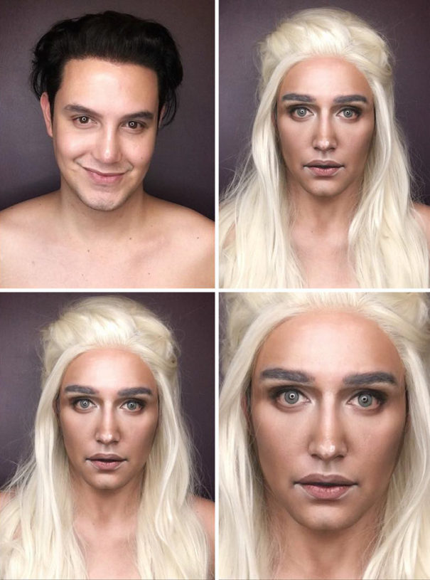 Man Transforms Himself Into Any Female Character From Game Of Thrones ...
