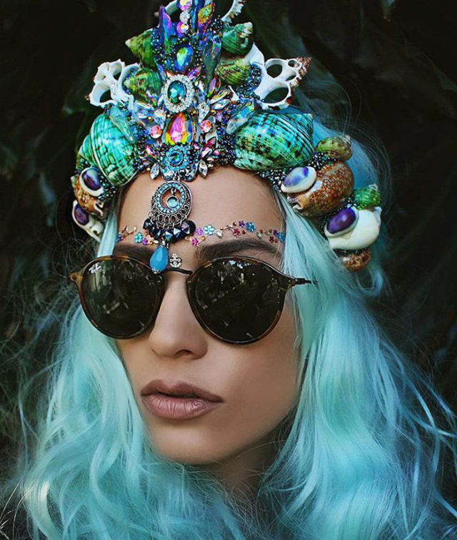 Impressive Mermaid Crowns Made With Real Seashells | DeMilked