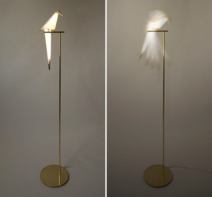 Moving Origami Lamps by Umut Yamac | DeMilked