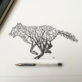 Trees Grow Into Majestic Animals In Pen & Ink Illustrations By Alfred ...
