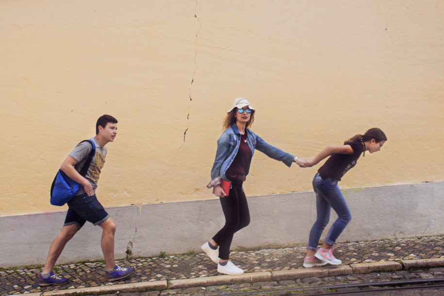 CLIMB THAT HILL - See people struggling with the steep hills of Lisbon ...