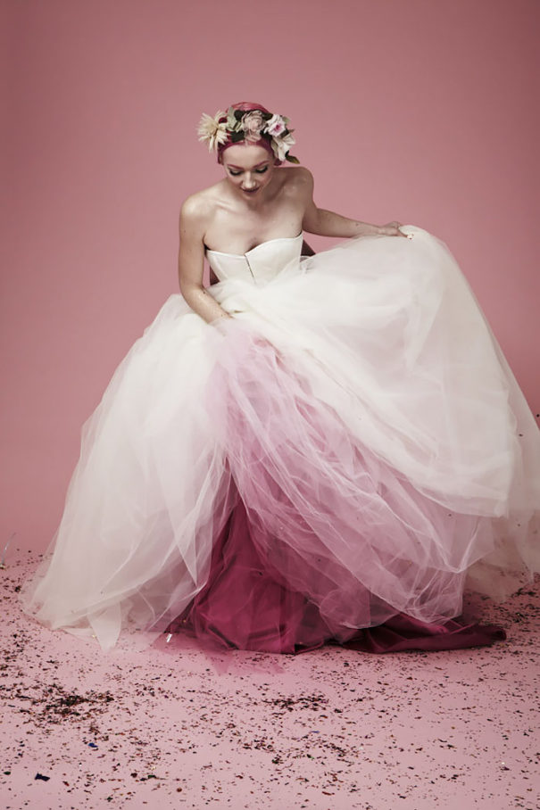 Dyed Wedding Dresses Bring Color To That Special Day | DeMilked