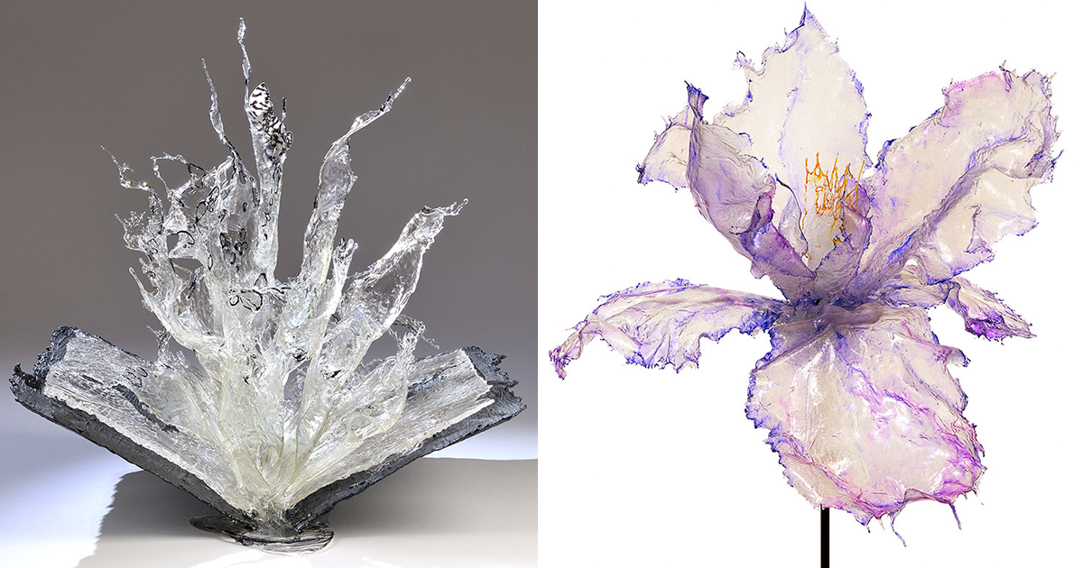 Exploding Books, Incredible Resin Sculptures Stopped In Time | DeMilked