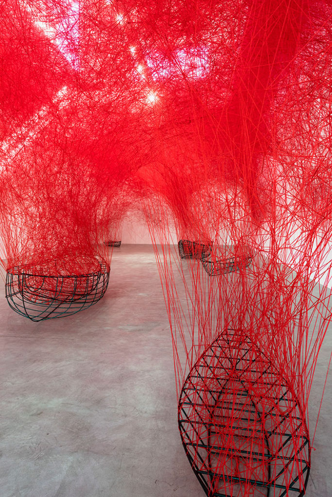 Red Thread Maze That Mimics The Complexity Of Your Mind | DeMilked