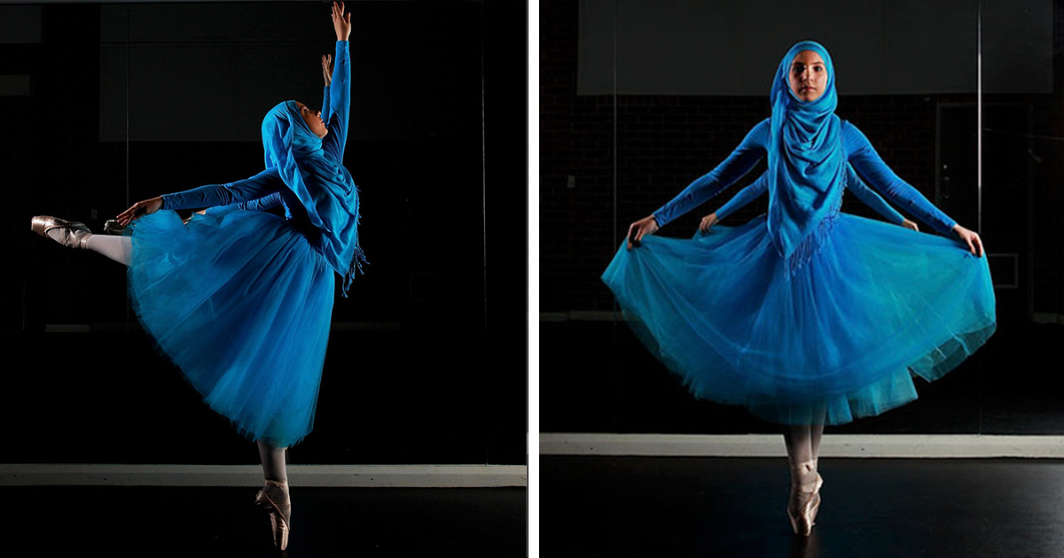 World's First Muslim Hijabi Ballerina Shows How Beautifully Cultures ...