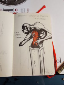 This Artist Illustrated Mental Illness And Disorders For Inktober ...