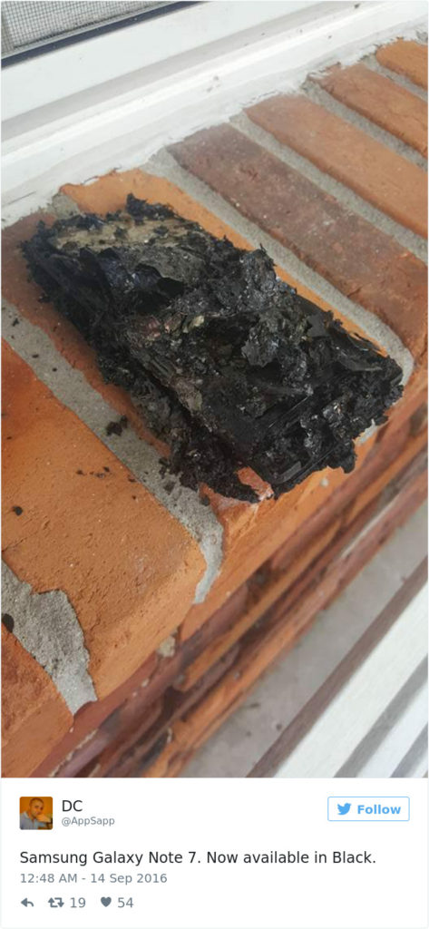 10 Funniest Reactions To The (Again) Exploding Samsung Note 7 | DeMilked