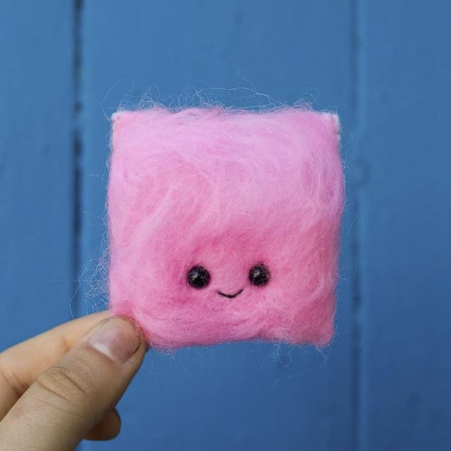 Artist Felted 100 Cutest Felt Faces In 100 Days | DeMilked