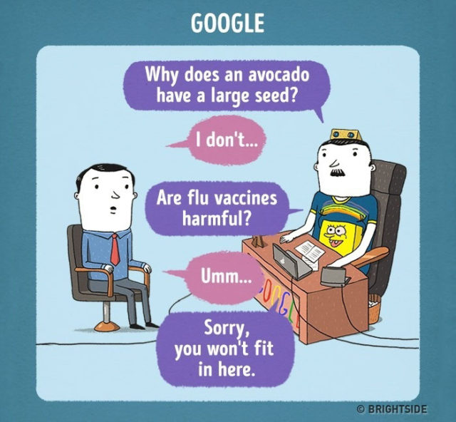 13 Hilarious Job Interview Scenarios At Famous Companies | DeMilked