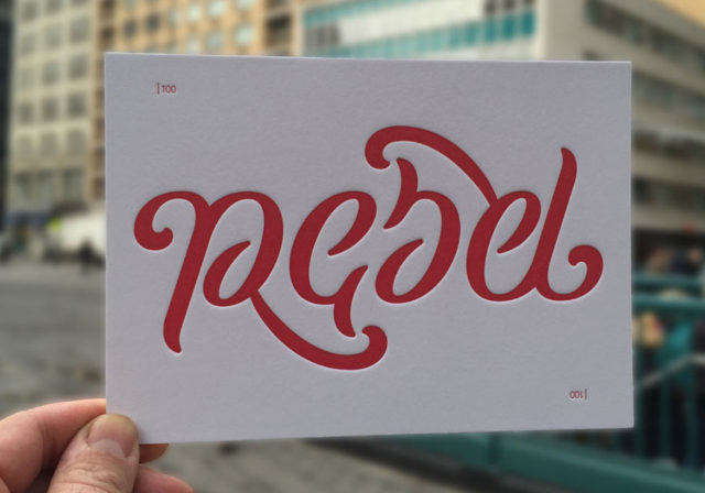 How To Create Your Own Ambigram, A Word Readable From Any Perspective ...