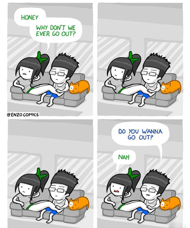 20 Funny Comics Sum Up All Long-Term Relationships | DeMilked