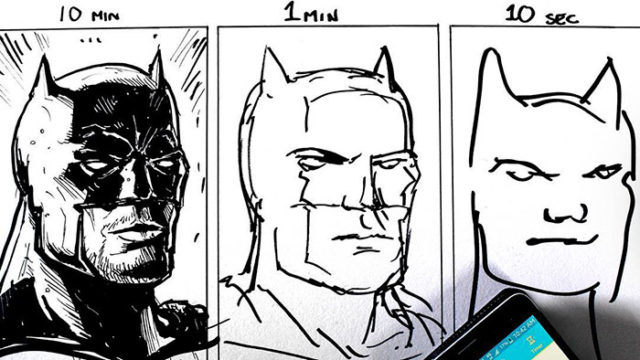 Speed Drawing Challenge For Pro Illustrators To Sketch In 10 Mins, 1 ...