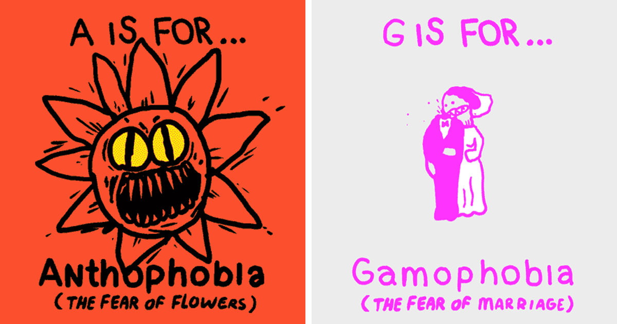 Alphabet Of Fears (26 GIFs) | DeMilked