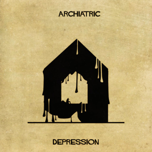 16 Mental Illnesses Illustrated Using Architecture | DeMilked
