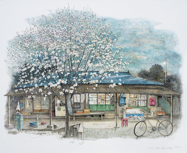 Artist Spends 20 Years Creating Charming Sketches Of South Korea's ...