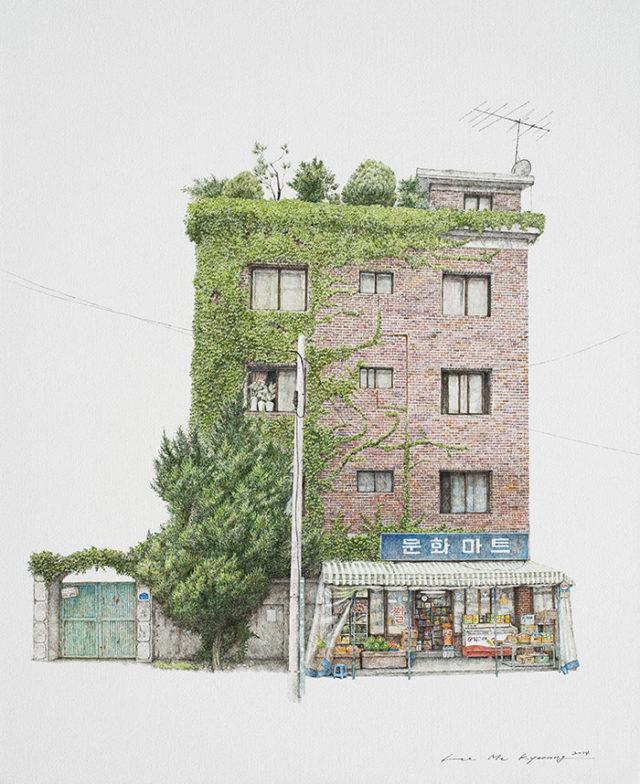 Artist Spends 20 Years Creating Charming Sketches Of South Korea's ...