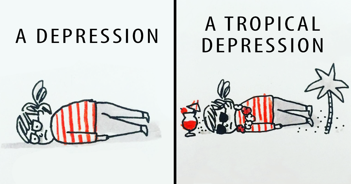 Artist Illustrates Her Life With Anxiety And Depression In Hilarious ...
