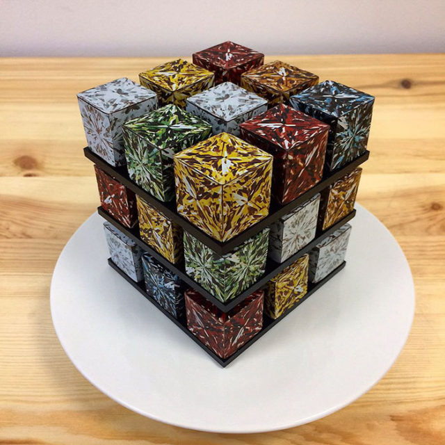 Perfect Rubik's Cakes Crafted By One Of The Best Pastry Chefs In Europe ...