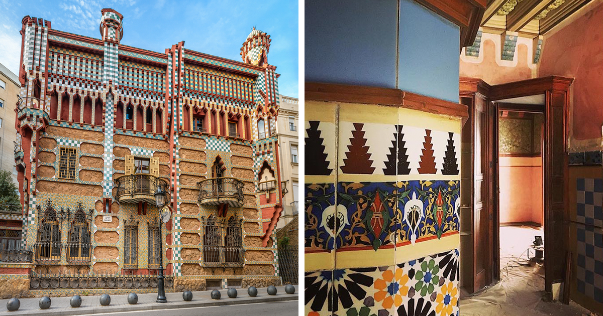 The First House Ever Designed By Gaudí Turns Into A Museum | DeMilked