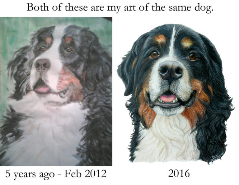 50 Amazing Before & After Drawings Show Why Practice Is So Important ...