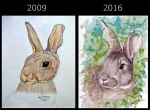 50 Amazing Before & After Drawings Show Why Practice Is So Important ...